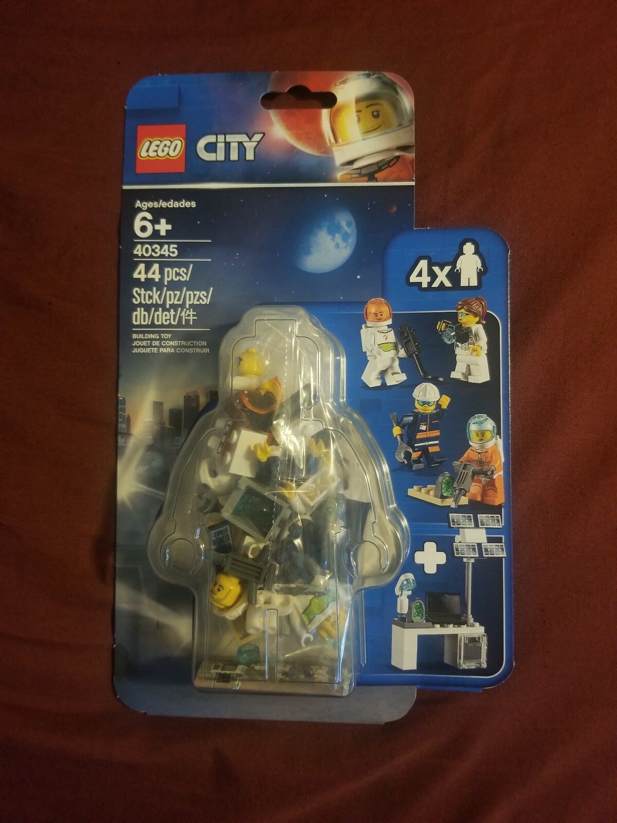 LEGO 40345 City 2019 Minifigure Pack Space Themed - Exclusive ...
