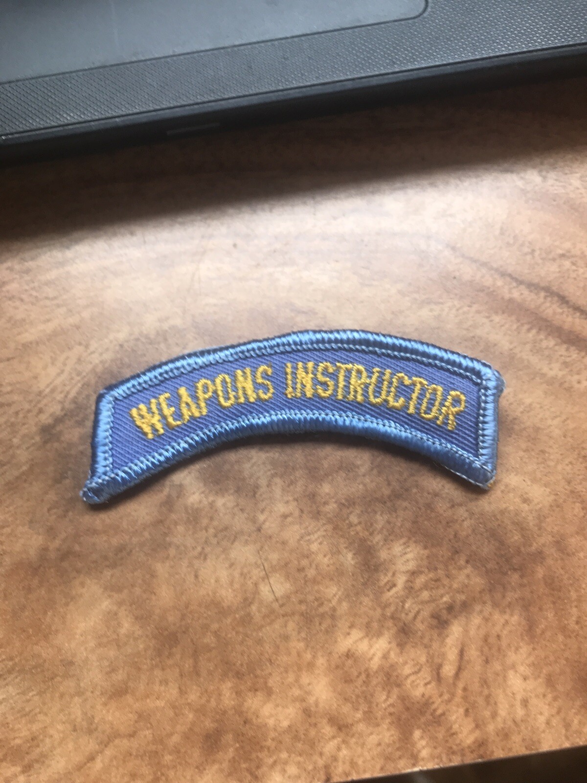 Rare Vtg Weapons Instructor US Tab Uniform Patch 3” 70s USAF Air Force ...