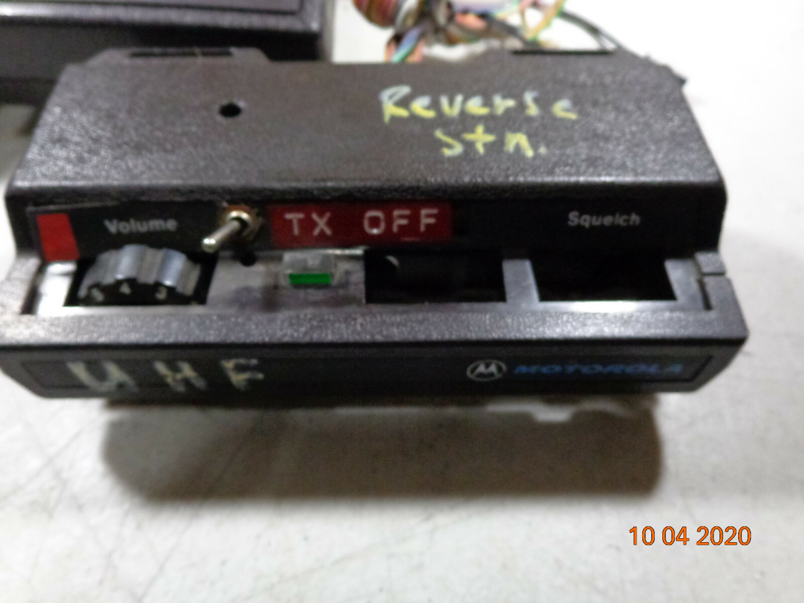 MOTOROLA Syntor 9000 XX 110watt Radio both VHF & UHF " PARTS LOT " | eBay