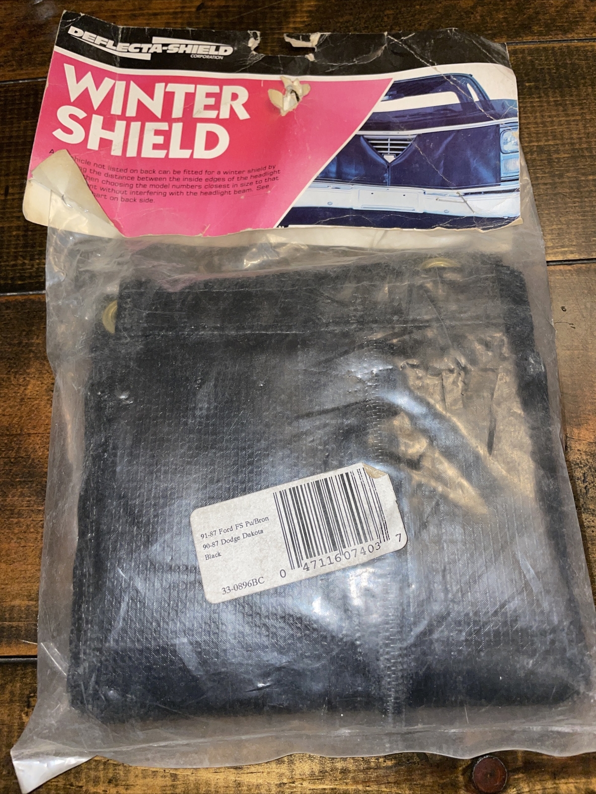 Vintage For Dakota Or Bronco Deflecta Shield Winter Shield Screen 33 ...