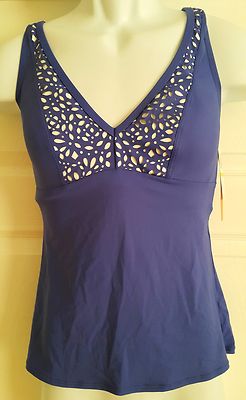 Captiva Swim Bikini Tankini Top Size M Indigo ti3 | eBay