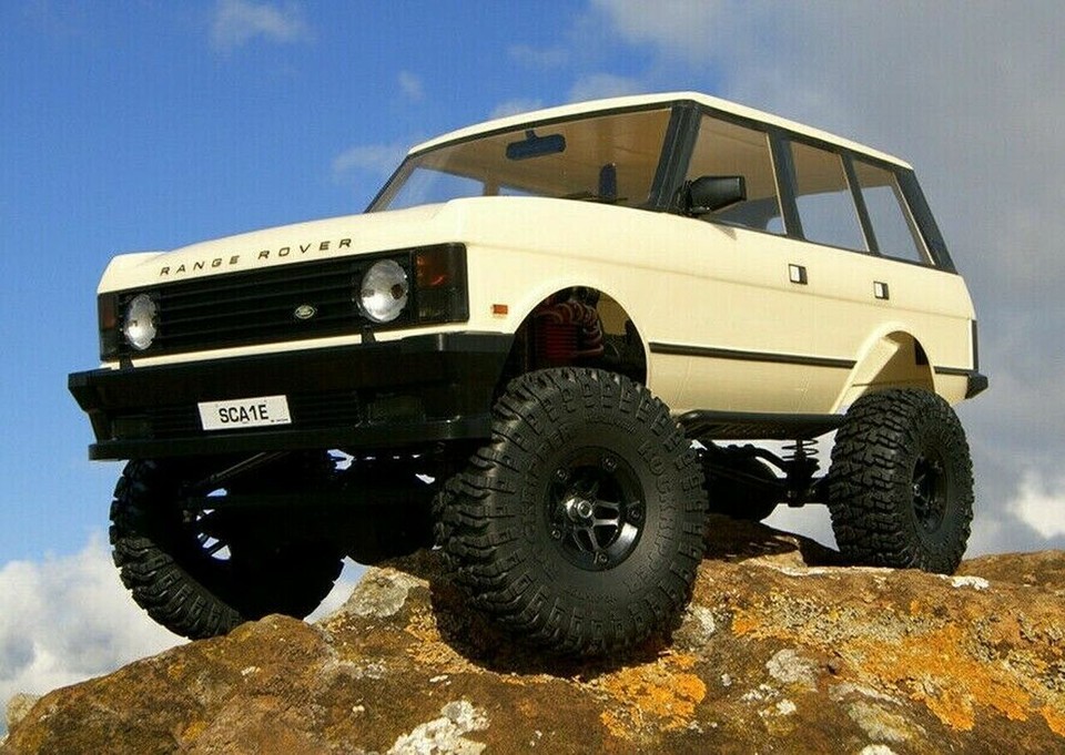 RC 1/10 1981 Land Rover Range Rover Truck Body Shell -CLEAR- | eBay