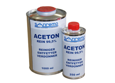 Acetone 1 liter + 250ml can | eBay UK