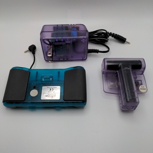 Two RECHARGEABLE BATTERY PACKS PL-832 Gameboy Color Blue Teal Purple ...