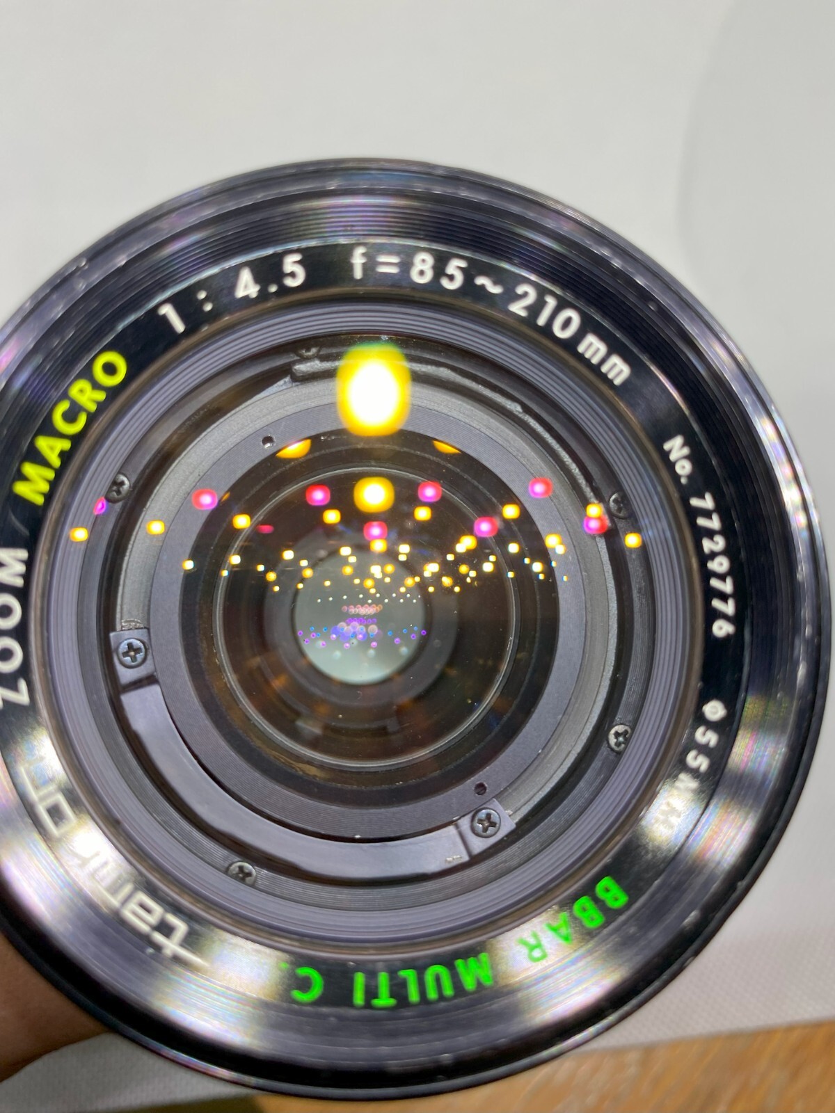 Tamron 85-210mm f/4.5 Multi Zoom Macro Manual Focus Lens vintage retro ...