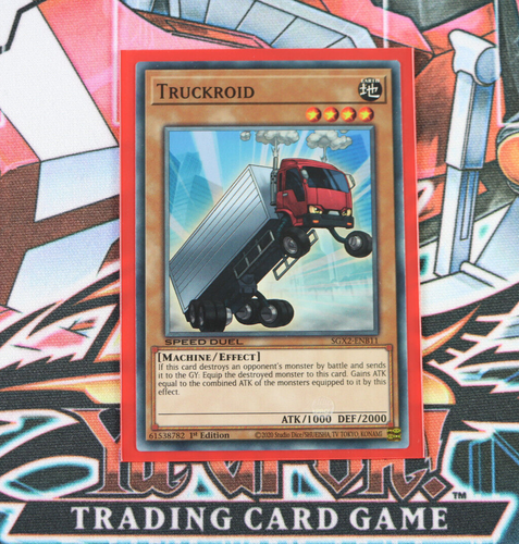 YuGiOh Truckroid SGX2-ENB11 1st Edition Common | eBay