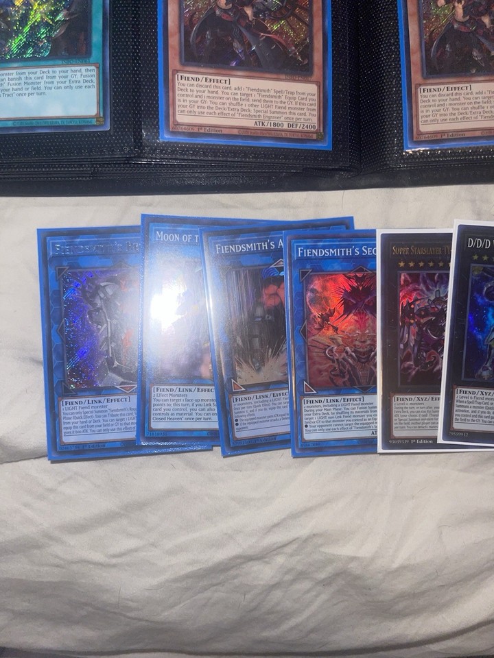 Yugioh Fiendsmith Deck Core Set INFO QCR engraver lacrima tract extra ...