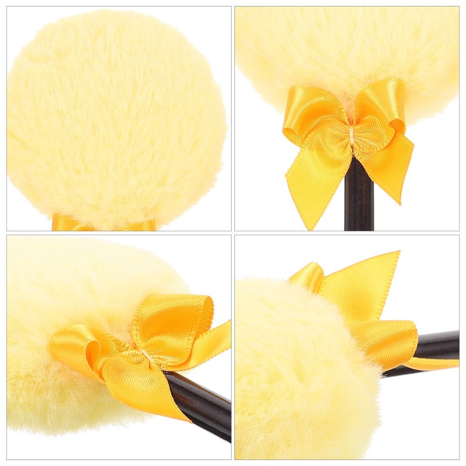 Travel Body Powder Puff Comfortable Bowknot Powder Puff Fluffy Powder ...