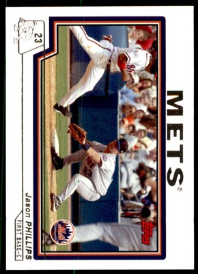 2004 TOPPS JASON PHILLIPS NEW YORK METS #118 | eBay
