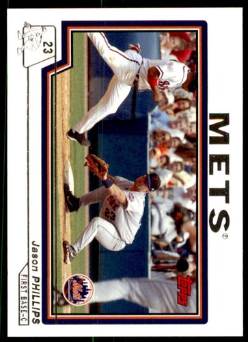 2004 TOPPS JASON PHILLIPS NEW YORK METS #118 | eBay