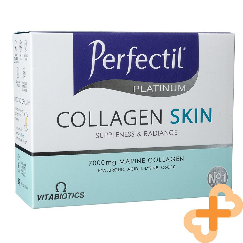 VITABIOTICS PERFECTIL Platinum Collagen Skin Drinks 50ml x 10 Pcs ...