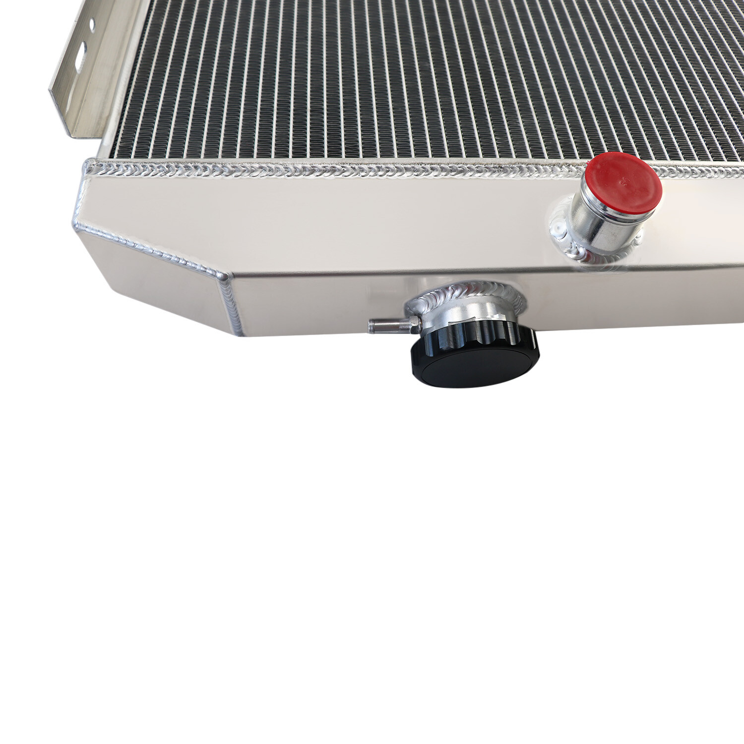 4 Row 62mm Aluminum Radiator Fit 1955-1957 1956 Chevy Bel Air 150 210 ...