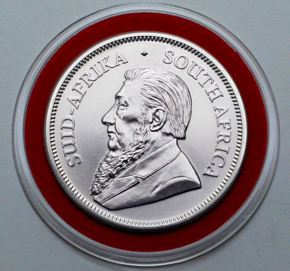 2018 1 Oz Silver Round Krugerrand South Africa Coin in Capsule, No ...