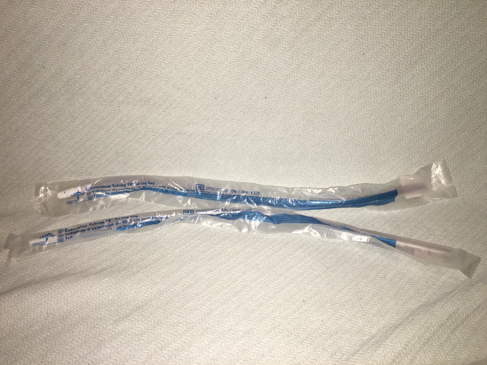 MEDLINE 1 EA Leg Bag Extension Tubing 18" DYND12550 New In Pack | eBay