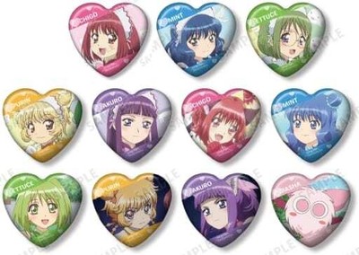 Badge Bins All 11 Types Set Mew Mew Power Nyu Trading Scene Photo Heart ...