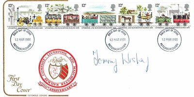 Tommy WISBEY Great Train ROBBERY SIGNED FDC 2 Autograph RARE Genuine ...
