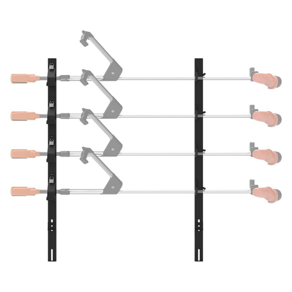 4 Place Weedeater Rack Trimmer Rack for Open Trailer Weed Eater Racks ...
