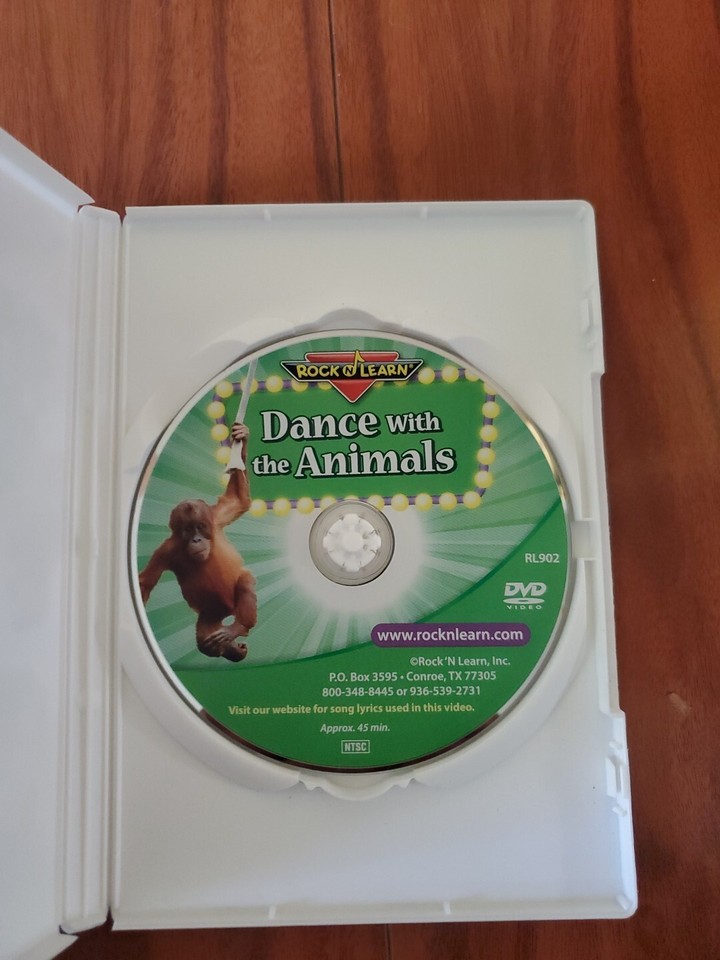 Rock N Learn: Dance with the Animals (DVD) 725696890222| eBay