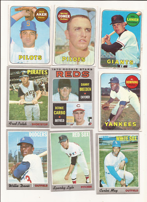 1969 Topps Baseball NEW YORK YANKEES-AL DOWNING Card #292 | eBay