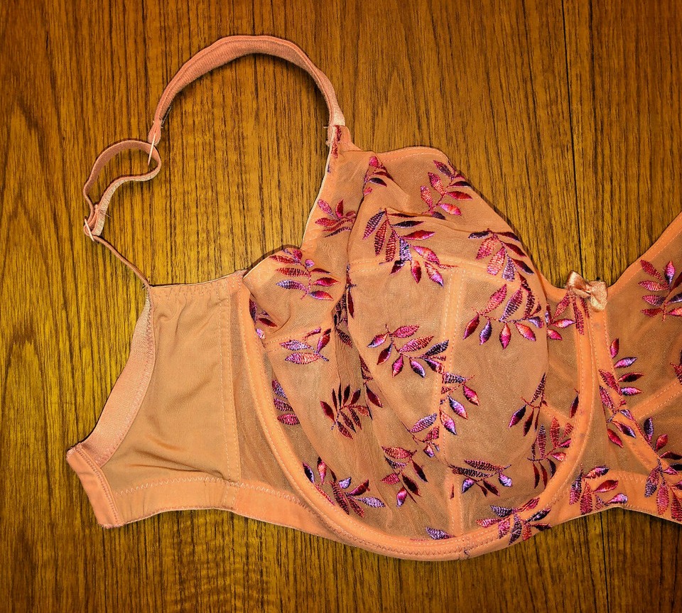Panache Superbra Tango II 3251 Balconnet U/Wire Bra W/Embroidered Trim ...