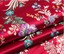 Retro Chinese Satin Floral Fabric Begonia Damask Brocade Sew Bag ...