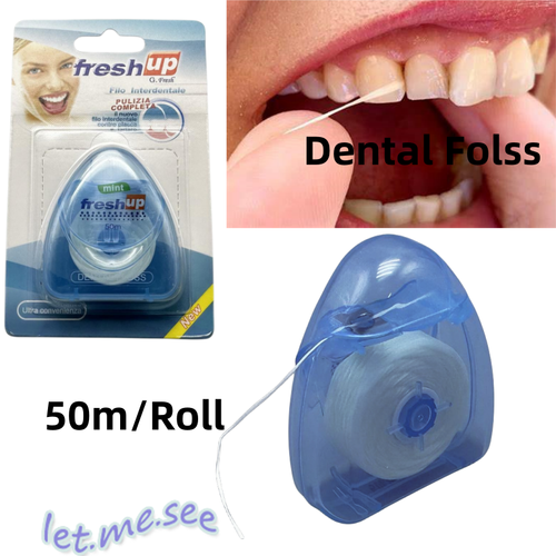 Fresh UP Floss Dental Filo Interdentale Pulizia Completa Contro Placca ...
