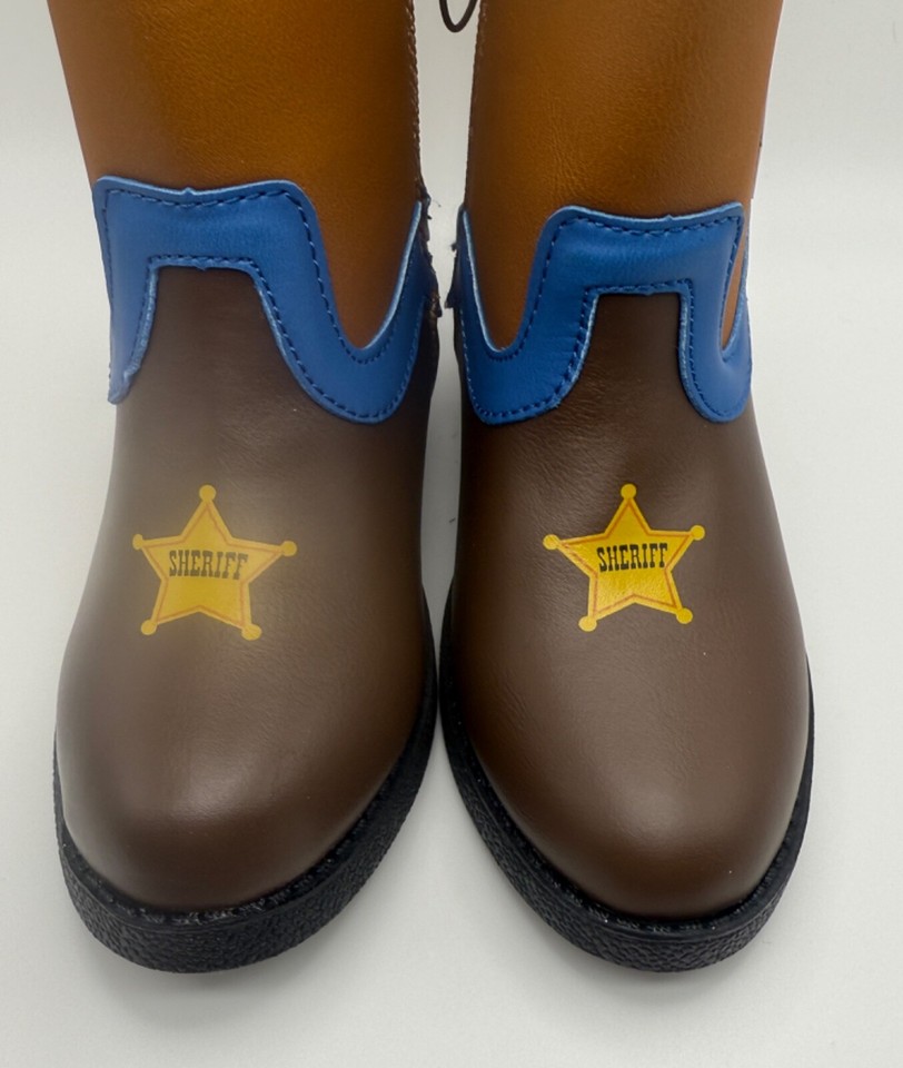 Disney Toddler Kids License Cowboy Boots, Toy Story Woody Tan | eBay
