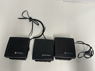 Lot of 3 - Motorola HSN4031B External Speaker with brackets | eBay