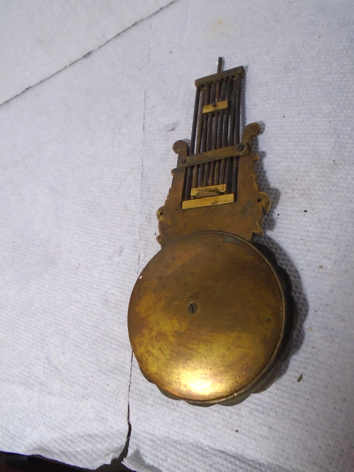 Antique-French Bronze-Portico-Clock Pendulum- Ca.1870-#B180 | eBay
