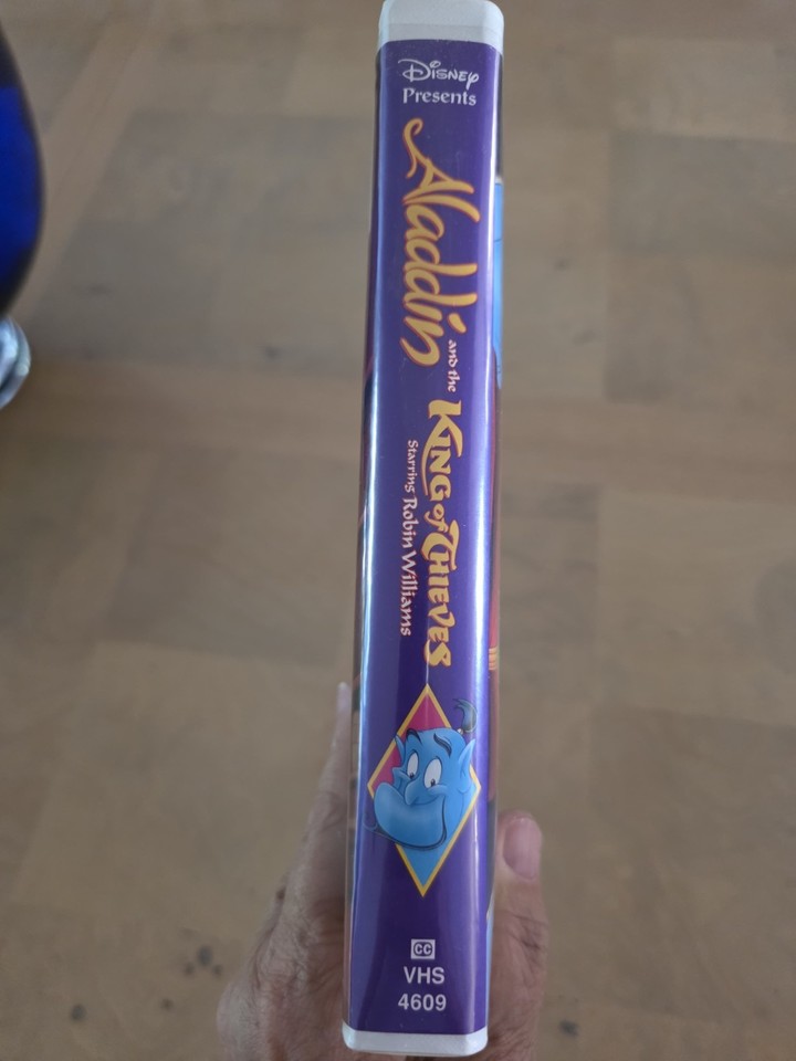 Aladdin Trilogy VHS Set (1992–1996) Disney Masterpiece + Return + King ...