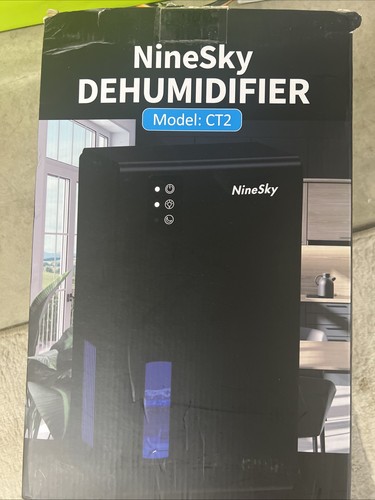 NineSky CT2 Black 95oz Compact Lightweight Dehumidifier For Home | eBay