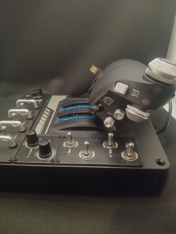 Logitech G X56 H.O.T.A.S Throttle and Joystick Flight Simulator Game ...