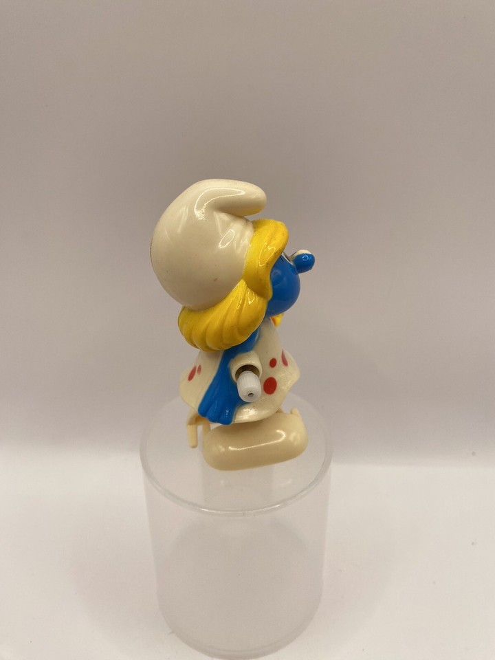 Walking Smurf- Smurfette Wind-up Galoob Peyo | eBay
