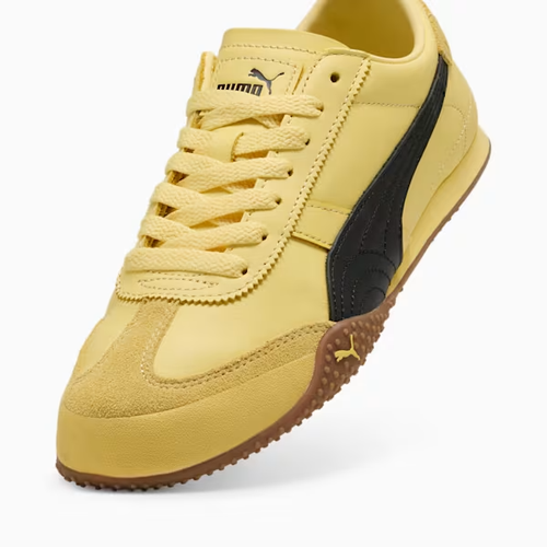 Puma Bella UT Leather 402186_05 Unisex Shose Lemon Black Women's size ...