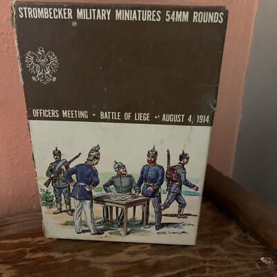 lead toy soldiers lot Strombecker Military Miniatures 54MM Rounds | eBay