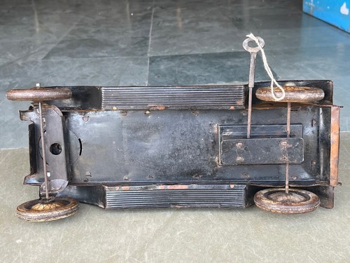 Rare Vintage 13.5'' Long Limousine Distler JDN 7673 Litho Car Tin Toy ...