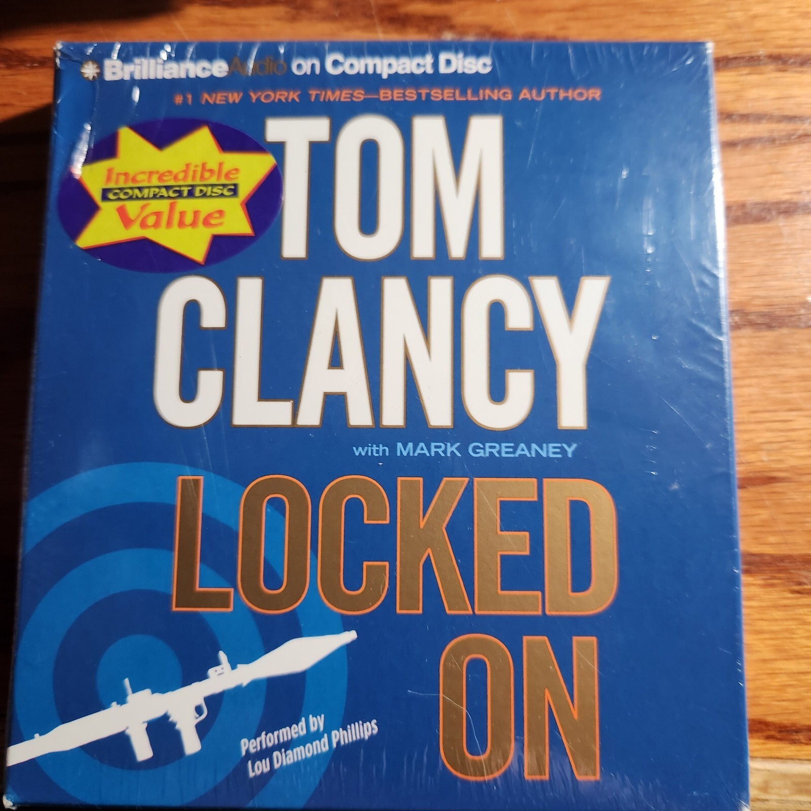 Jack Ryan : Locked On by Tom Clancy (2012, Compact Disc, Abridged) NEW ...