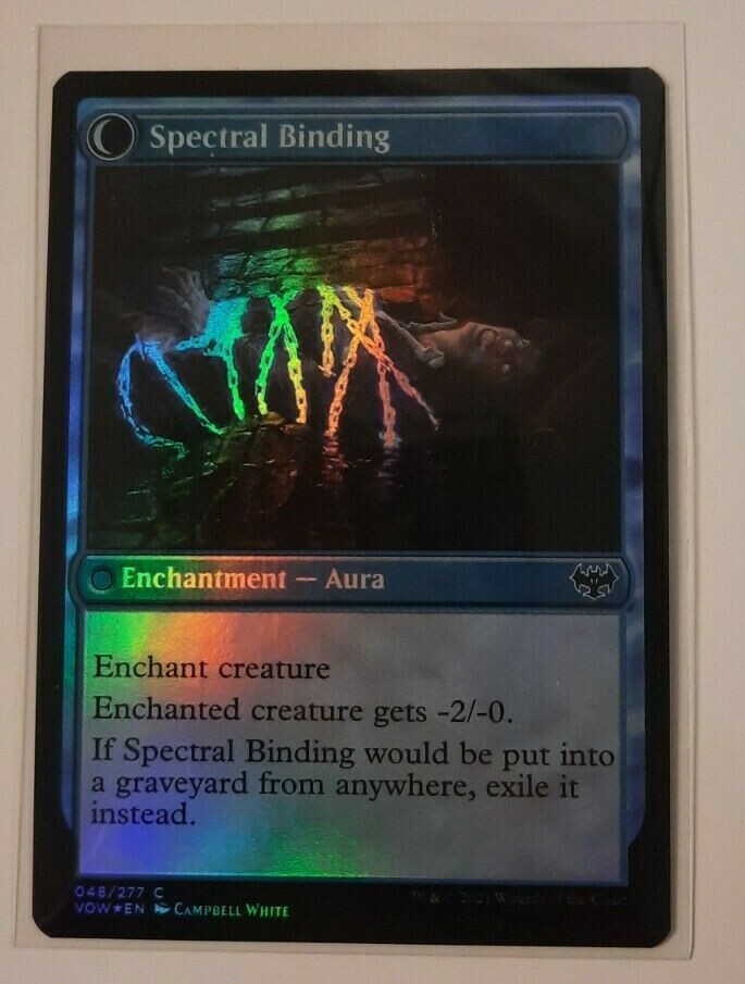 BINDING GEIST / SPECTRAL BINDING Innistrad Crimson Vow FOIL MTG | eBay
