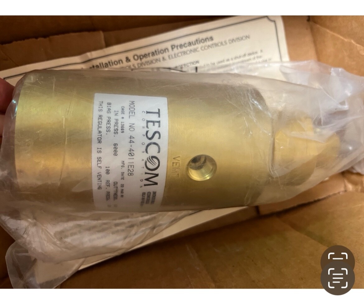 TESCOM 44-4011E28 Dome Loaded Pressure Reducing Regulator 100 PSIG Max ...
