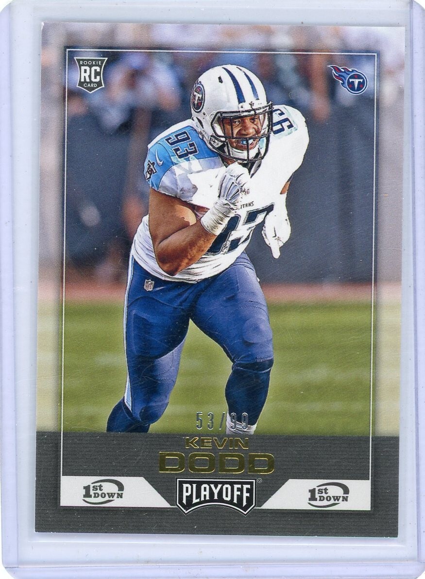 Kevin Dodd 2016 Panini Playoff Rookie 1st Down 53/99 Titans | eBay