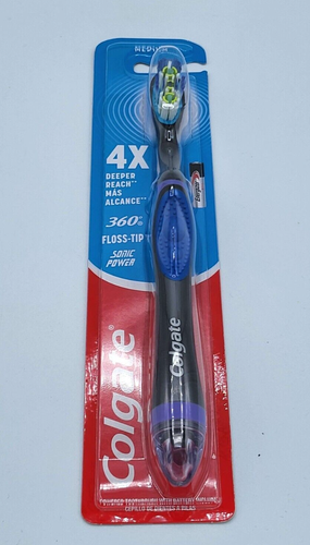 Colgate 360 Surround Sonic Power Battery Powered Vibrating Toothbrush ...