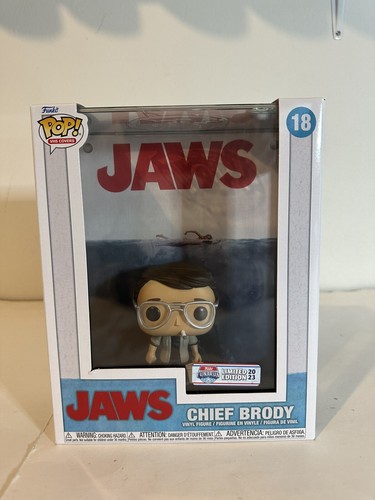 Funko Pop! VHS Covers Chief Brody #18 Jaws Fun On The Run 2023 Limited ...