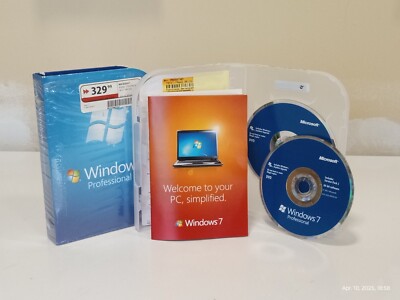 Windows 7 Professional SP1 Full Retail Version 32 bit & 64 bit (Version ...