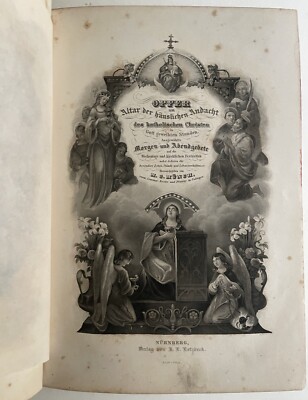 M. C. Münch Opfer Altar häuslichen Andacht katholischen Christen ...