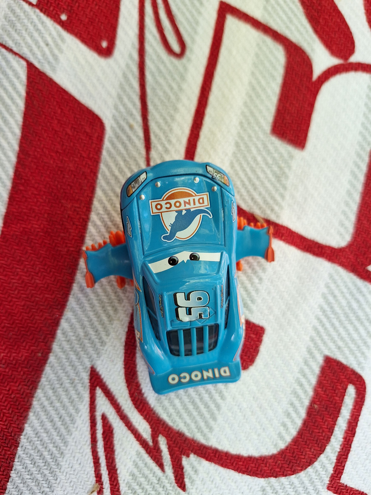 Mattel Disney / Pixar Cars ( Dinoco Lightning Storm McQueen ) | eBay