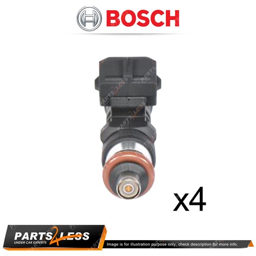 4 x Bosch Fuel Injectors Part Number 0280158207 Refer OE VP8A6U 9F593 ...