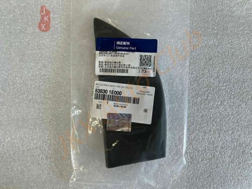 OEM 83830-1E000 Rear Door Delta Molding LH Side for Hyundai Accent 2006 ...