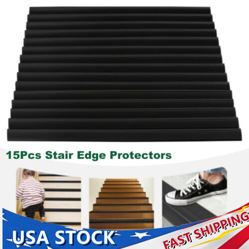 Stair Edge Protector Anti-Slip Stair Corner Waterproof Step Edge Trim ...