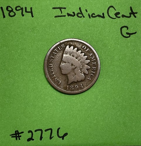 1894 Indian Head Cent / Penny 1c Good | eBay