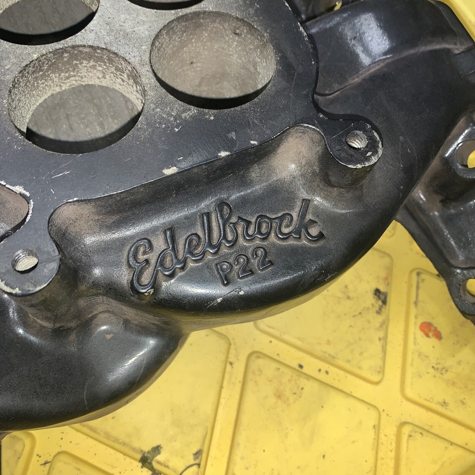 1957-1964 Pontiac Dual Quad Edelbrock P22 Hot Rod | Aftermarket | Aluminum